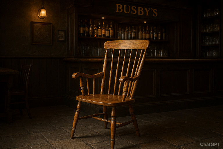 The Case of the Busby Stoop Chair – Urban Art & Antiques, Antiques ...